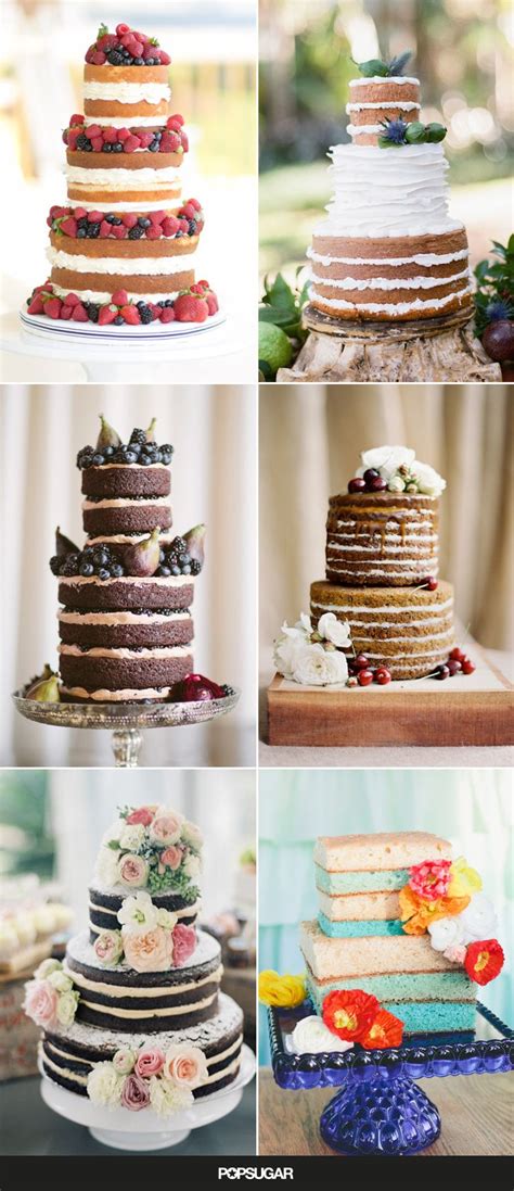 49 Naked Wedding Cake Ideas For Rustic Wedding Deer Pearl Flowers
