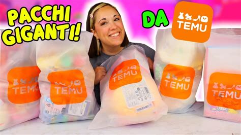 Apro TANTI PACCHI GIGANTI Da TEMU Acquisti Stupendi YouTube