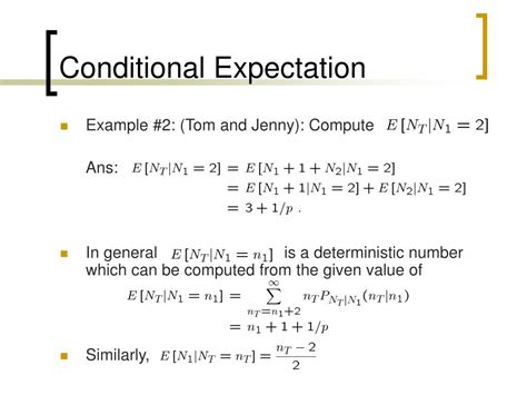ppt enee 324 conditional expectation powerpoint presentation free download id 3355233