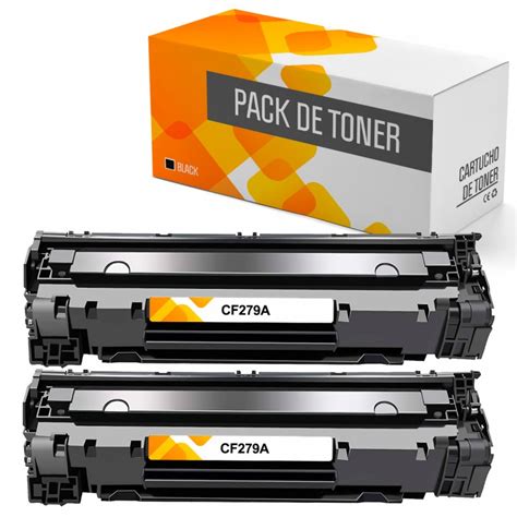 HP 79A Pack 2 Tóner Compatible Negro PcComponentes