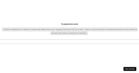 Create An Autocomplete Input Box In React Js Forked Codesandbox