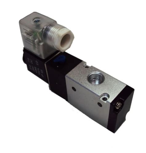 Válvula simples solenoide 3 2 vias rosca 1 4 normal fechada Materiais