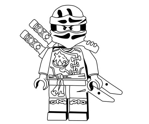 Des coloriages LEGO NINJAGO gratuits à imprimer La Cabane à Jouer