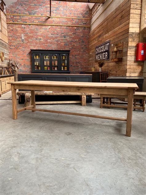 Grande table de ferme en chêne Nord Factory