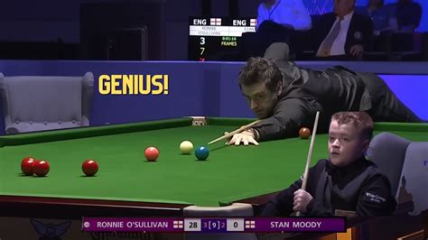 Ronnie O Sullivan S Vs Stan Moody Six Red Ball World Snooker
