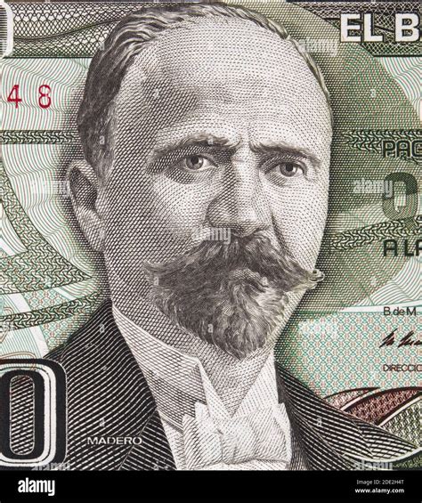 Francisco I Madero Portrait On Mexico 500 Peso 1983 Banknote