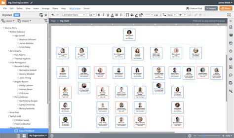 Organizational Chart Maker Lucidchart