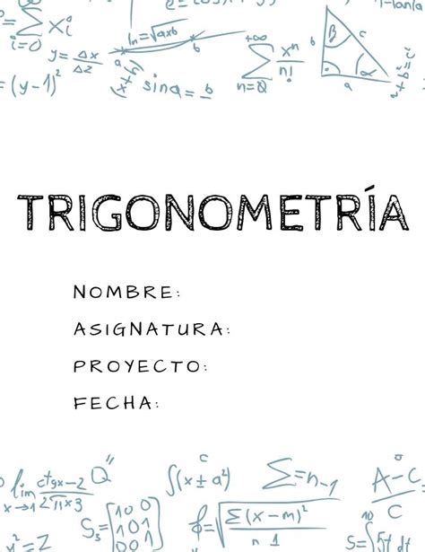 Portadas De Trigonometr A Descarga Gratuita