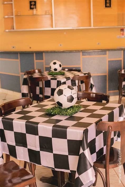 Centro De Mesa Futbol Soccer Birthday Parties Soccer Party