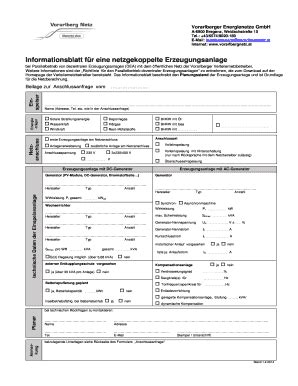 Ausf Llbar Online Vorarlbergnetz Datenblatt Zur Beurteilung Von Fax