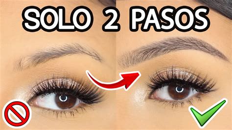 CEJAS PERFECTAS EN 2 PASOS NUEVA TÉCNICA PRINCIPIANTES