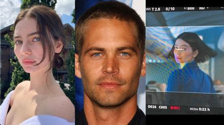 Rápidos y Furiosos10 Meadow la hija de Paul Walker aparecerá en la