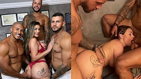 Andressa Urach Se Deja Follar Por Un Grupo De Hombre