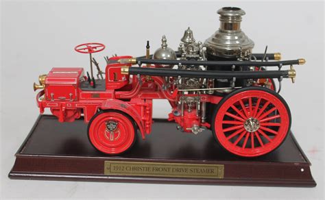 A Franklin Mint 1912 Christie Front Drive Steamer Fire Engine Model On