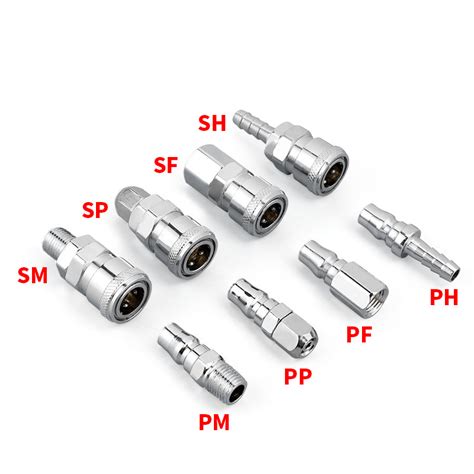 Đầu nối nhanh khí nén SP PP SH PH SM PM SF PF THC Việt Nam