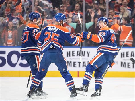 STUDS N DUDS Oilers Light The Lamp Ablaze In Big Win Over Anaheim