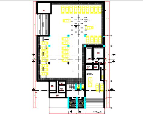 Car Parking Basement Dwg File Cadbull