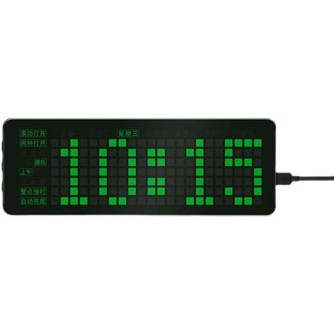 Waveshare Pico Clock Green En Creative High Precision Multifunctional
