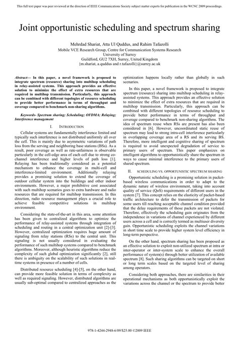 pdf joint opportunistic scheduling and spectrum sharing