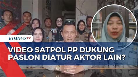 Video Satpol Pp Dukung Prabowo Gibran Pengamat Seperti Direncanakan
