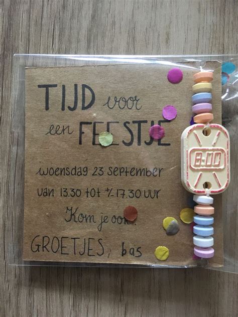 Uitnodiging Kinderfeestje Artofit