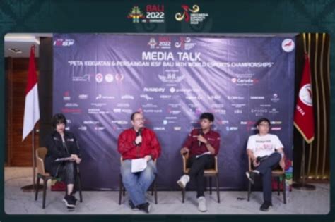 Indonesia Targetkan Juara Umum Di Iesf World Esports Championship Bali