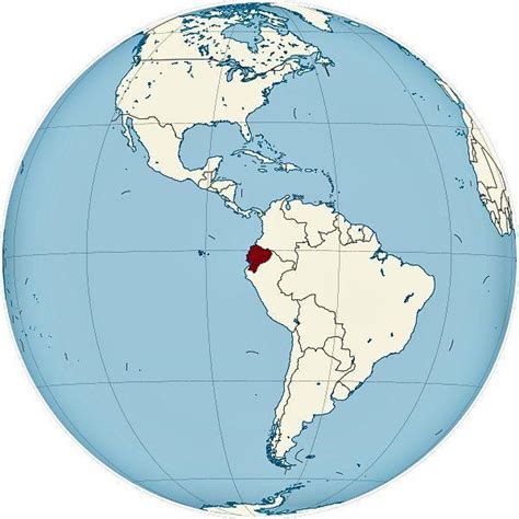 En El Siguiente Mapa Del Mundo Ubica Y Pinta Al Ecuador Luego Indica