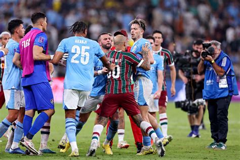 Club World Cup Brawl Felipe Melo Lunged At Walker After Manchester