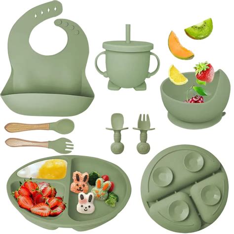 Kit Pe As Talheres Alimenta O Beb Silicone Kit Talheres Infantil