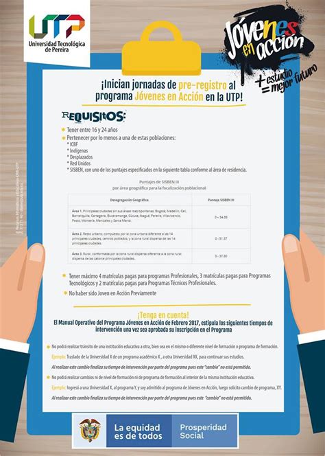 Pre registro Programa Jóvenes en Acción