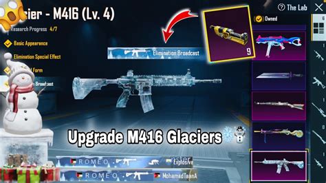 Finally M416 Glaciers Upgrade Level 4 M416 Glaciers Upgrade