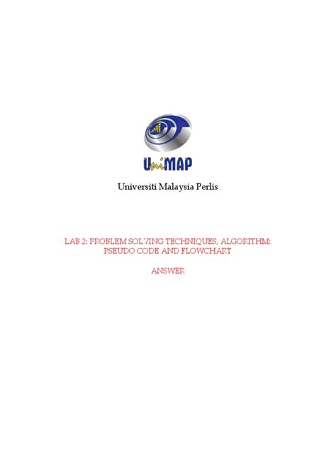 ump lab 2 problem solving techniques pdf data type function mathematics
