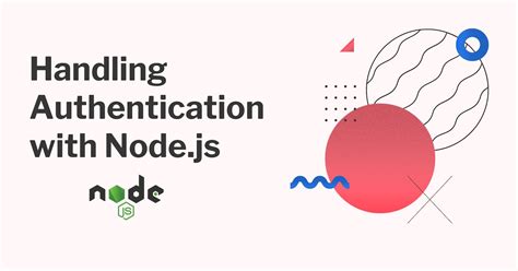 learn how to handle authentication with node js using jwt