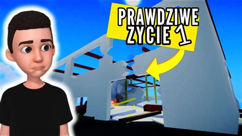 ROBLOX PRAWDZIWE ŻYCIE 25 TRZĘSIENIE ZIEMII YouTube