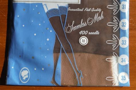 Vintage Ladies 1950s Sheer Nylons 50s Ladies Etsy