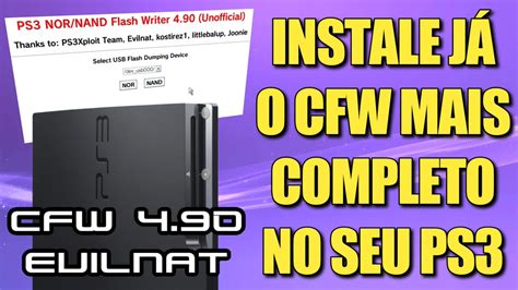 Mello Øficial on Twitter Guia completo instalação do CFW 4 90 no PS3