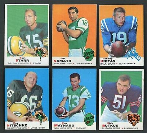 Mavin 1969 Topps Football Complete Set