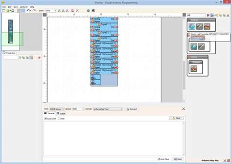 Arduino Nano En Visuino 7 Segment Display Klok Met Max7219 En Ds1307 Real Time Clockrtc