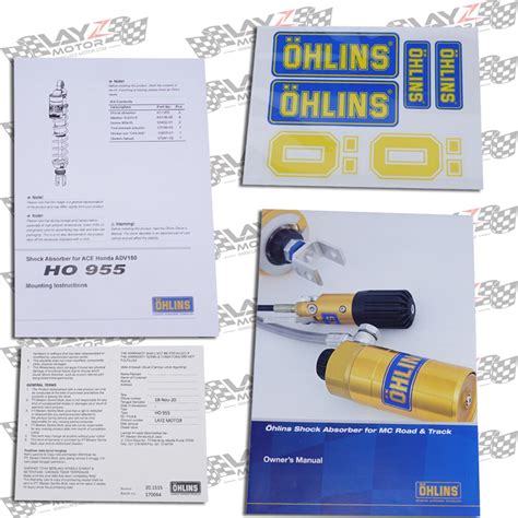 Ohlins Honda Adv Rear Shock Ho Layz Motor