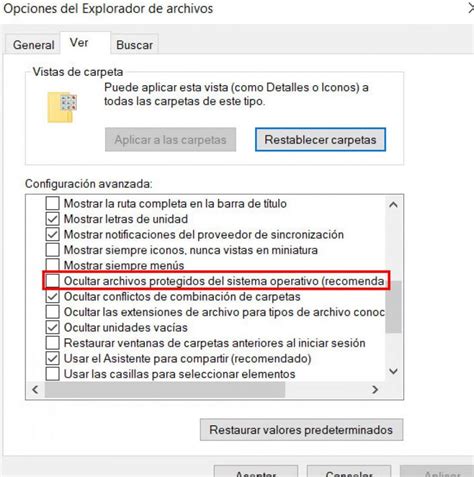 Cómo ver todos los archivos y carpetas ocultos en Windows 10 2025