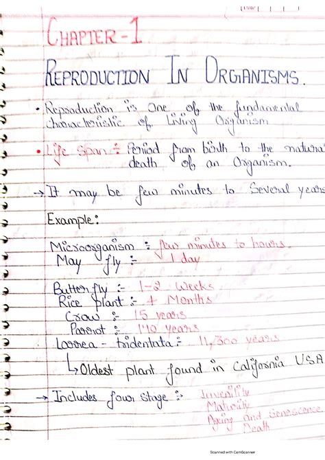 Solution Biology Notes Class Th Chapter Studypool