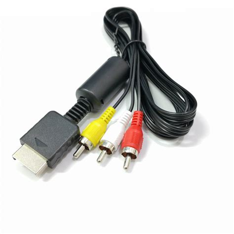 Cabo Av Audio E Video Rca Para Playstation Playstation