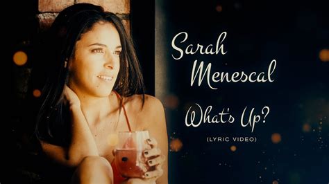 Whats Up 4 Non Blonde By Sarah Menescal Bossa Nova Cover Lyric 4K