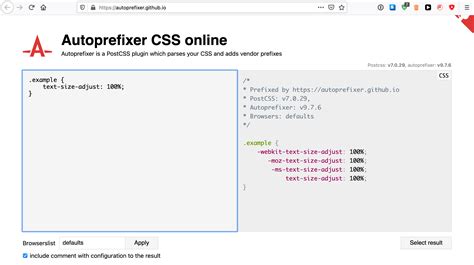 Autoprefixer Setup For Next Js Not Adding Expected Vendor Prefixes For