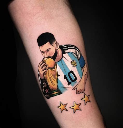 Pin En Futbol Tattoo Tatuaje De Messi Tatuajes Fotos De Tatuajes