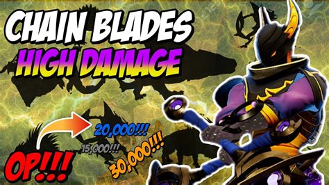 New High Dps Chain Blades Build Shock Chain Blades Build Dauntless
