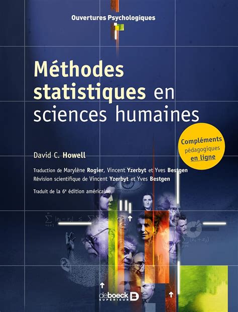 Méthodes statistiques en sciences humaines Ouvertures psy