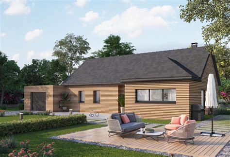Plan Maison Bois Plain Pied 2 Chambres Ventana Blog