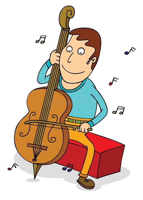 Cello Player One Line Drawing Minimalism Lineart Continuous Hand Drawn