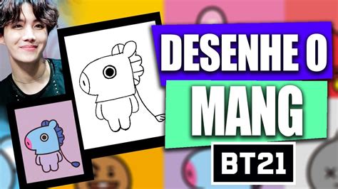 Como Desenhar O Mag Do BT21 HOW TO DRAW BT21 MANG YouTube